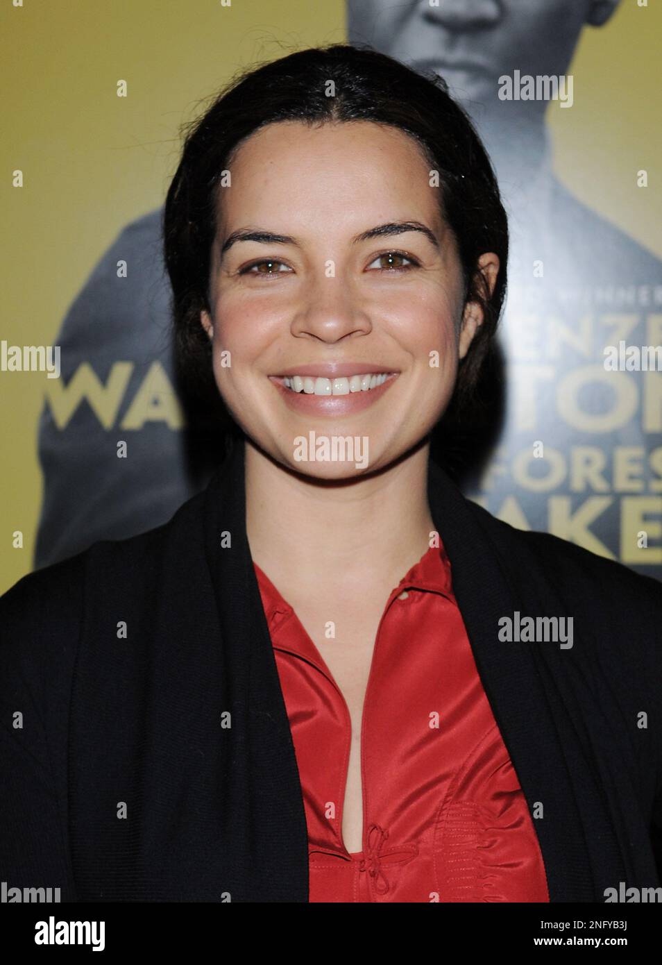 Actress Zuleikha Robinson attends "The Great Debaters" film premiere at ...