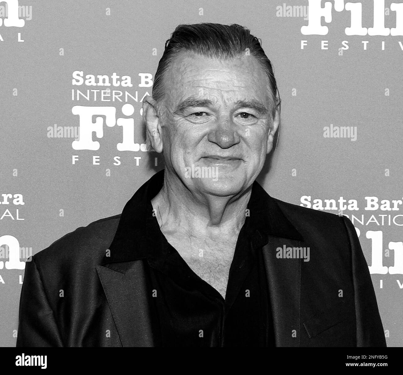 SANTA BARBARA, CALIFORNIA - February 16, 2023: Brendan Gleeson attends ...