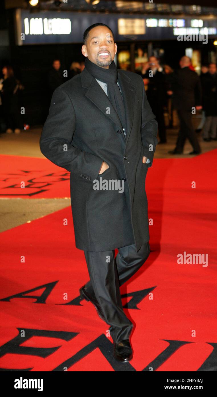 U.S. actor Will Smith poses for photographers as he arrives for the ...