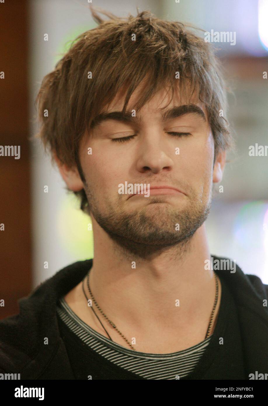 Actor Chace Crawford from the television show "Gossip Girl", makes an ...