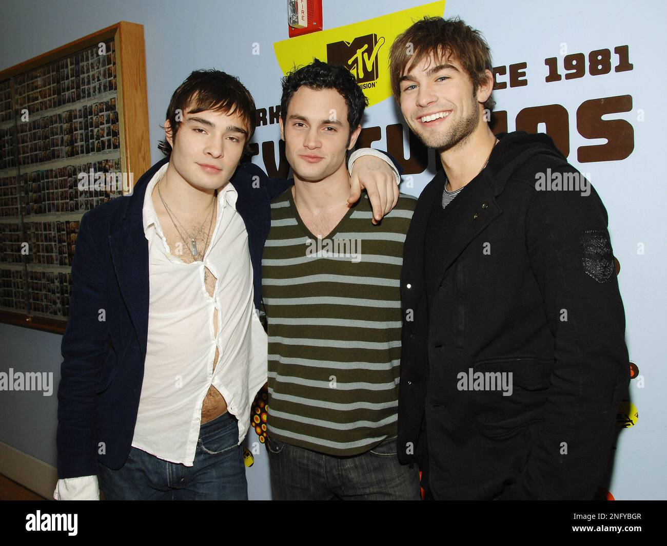 Penn Badgley Chace Crawford Ed Westwick