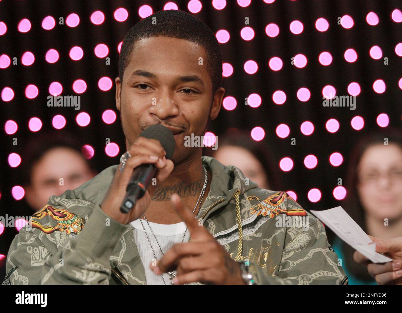 Rapper Chingy makes an appearance on MTV's Total Request Live, Monday ...