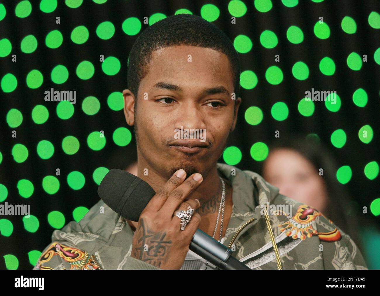 Rapper Chingy makes an appearance on MTV's Total Request Live, Monday ...