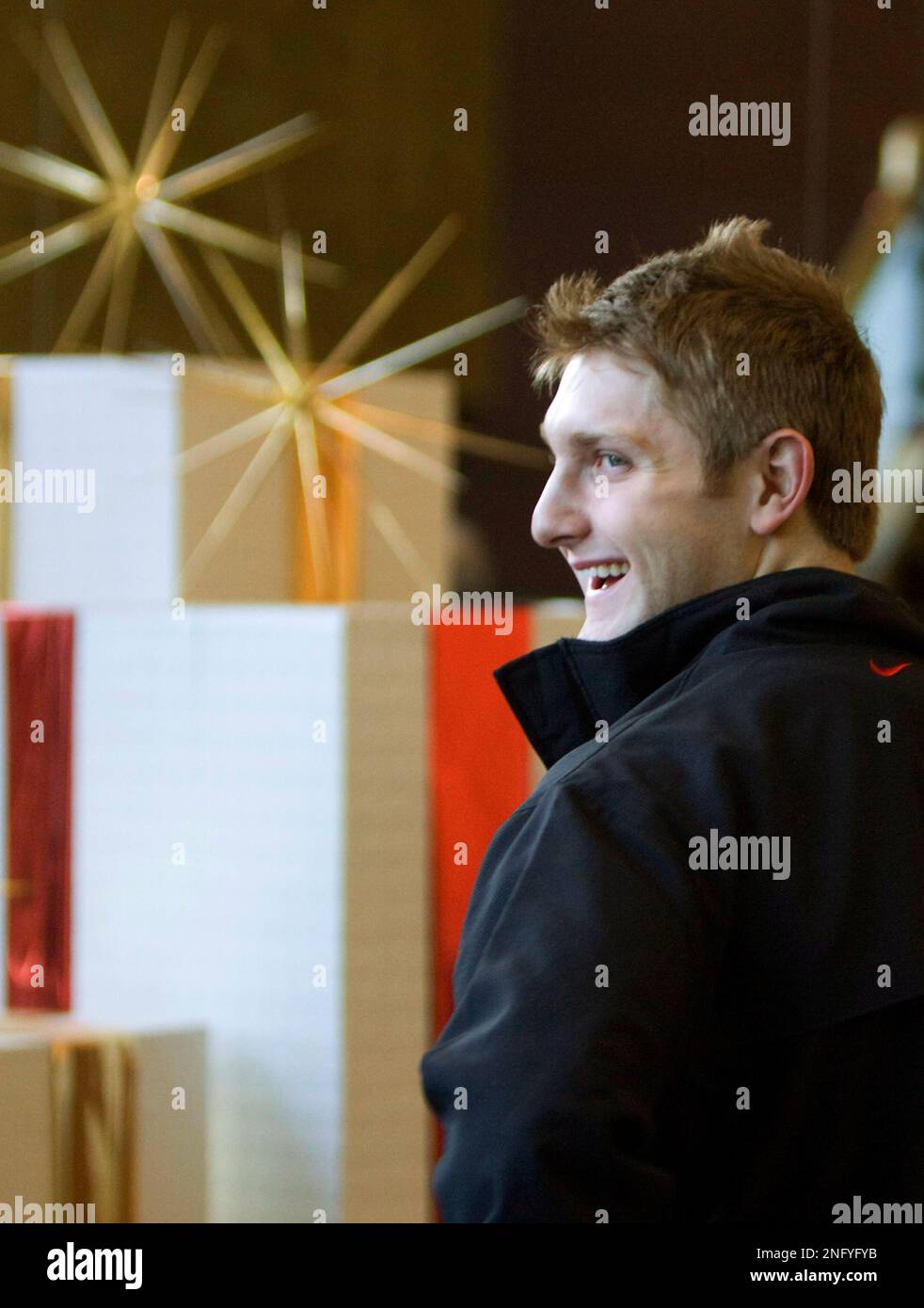 Karl Alzner was all smiles after making the the Canadian Junior Hockey ...