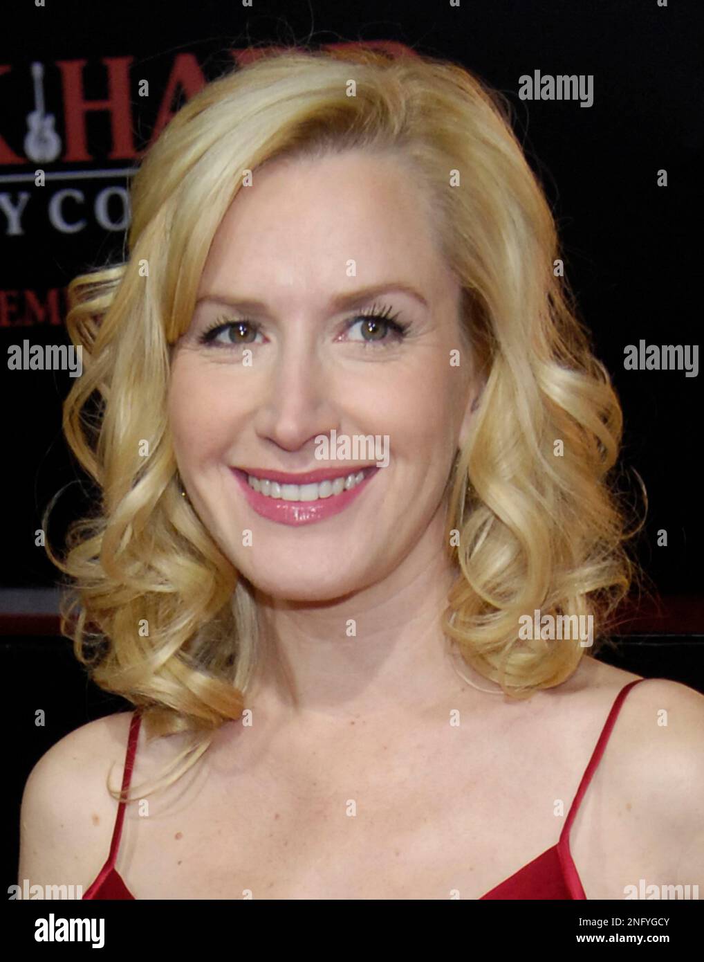 Actress Angela Kinsey arrives at the premiere of "Walk Hard: The Dewey ...