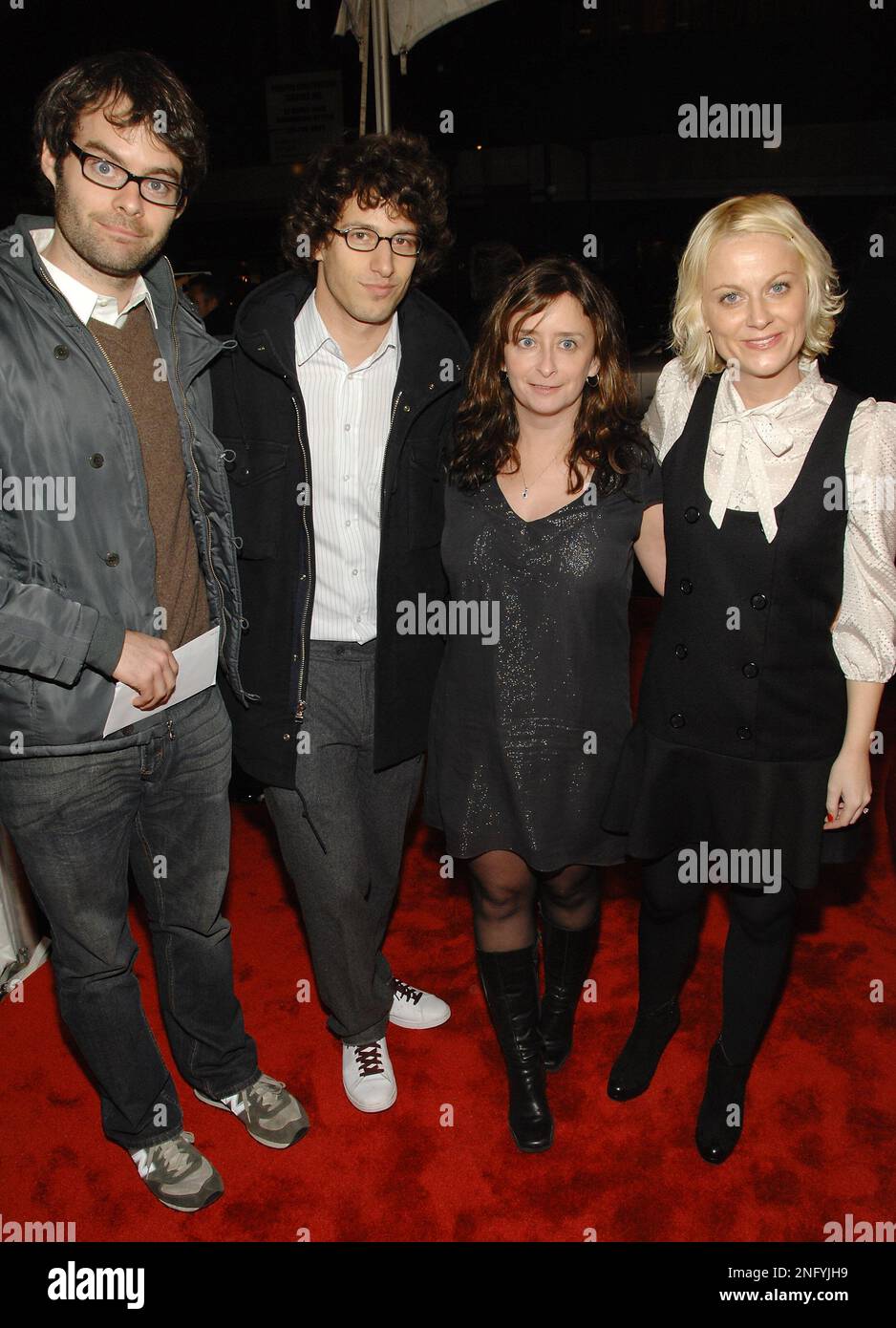From left, S.N.L. cast members Bill Hader, Andy Samberg, Rachel Dratch ...