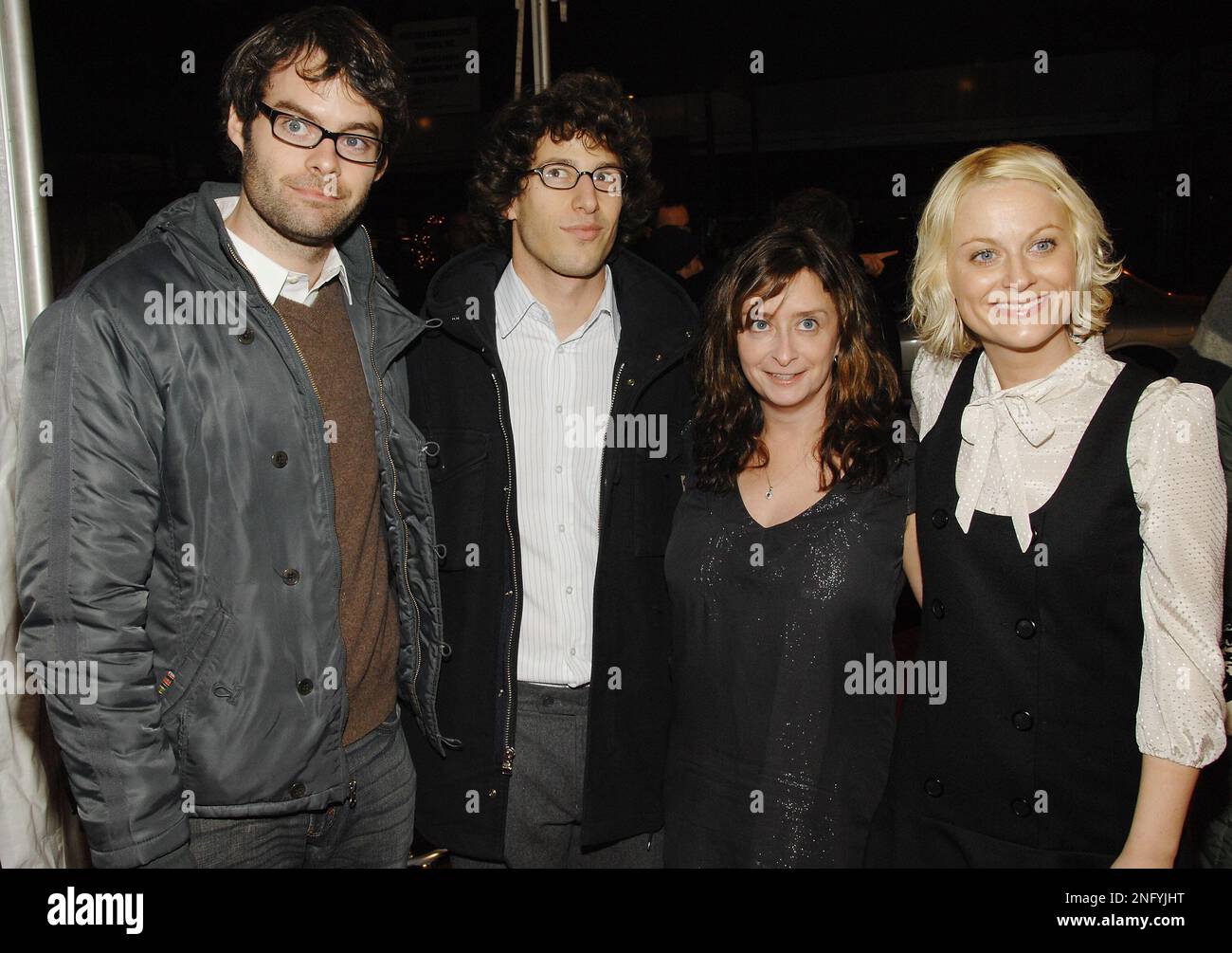 From left, S.N.L. cast members Bill Hader, Andy Samberg, Rachel Dratch ...