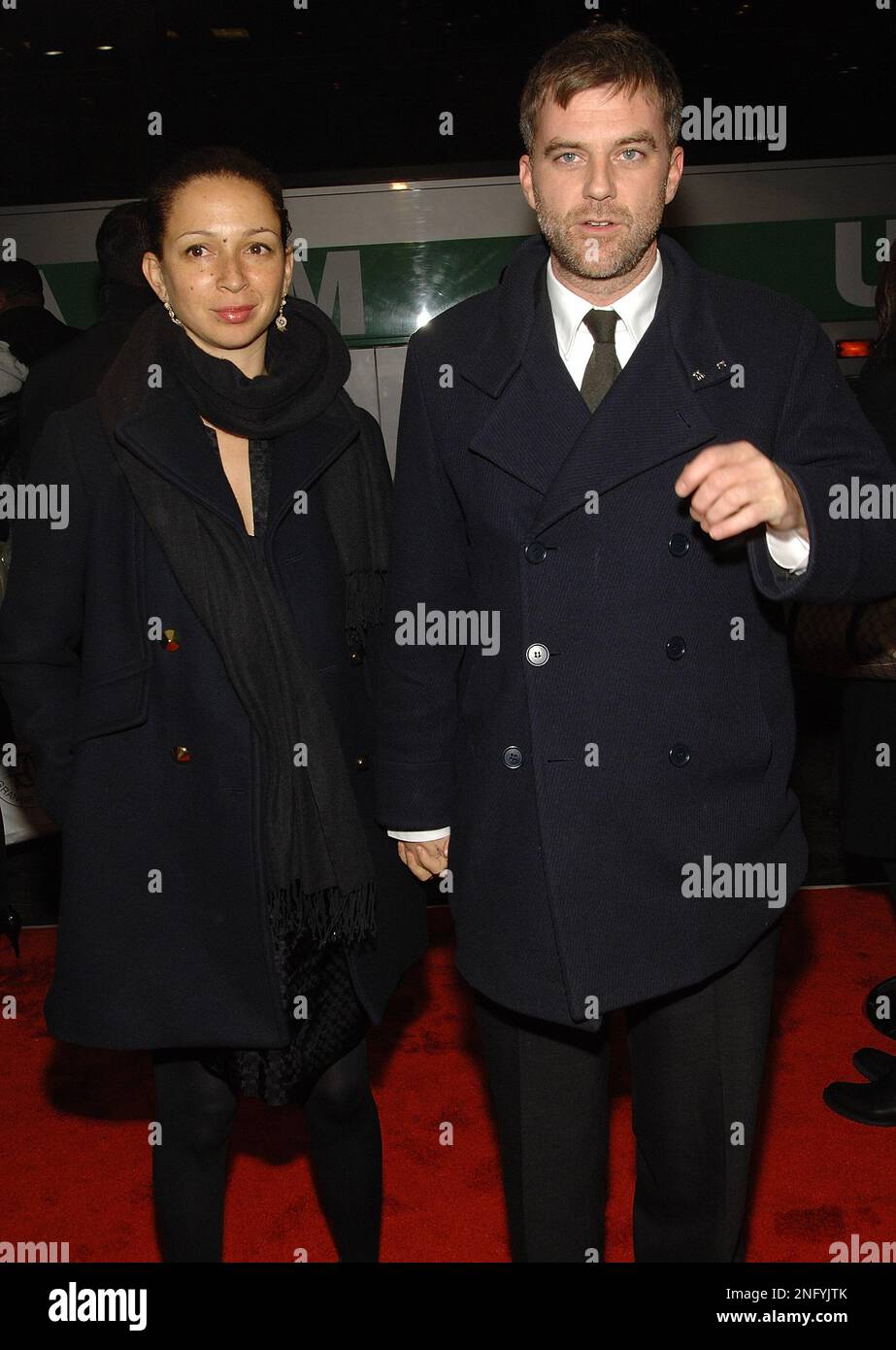 Director Paul Thomas Anderson and girlfriend Maya Rudolph attend the ...