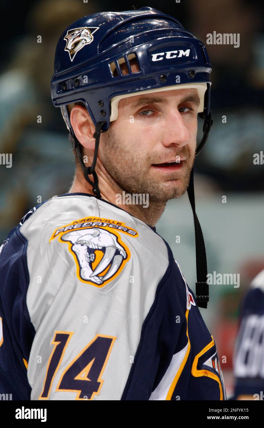 Radek Bonk of the Nashville Predators is shown on Nov. 24, 2007 in ...