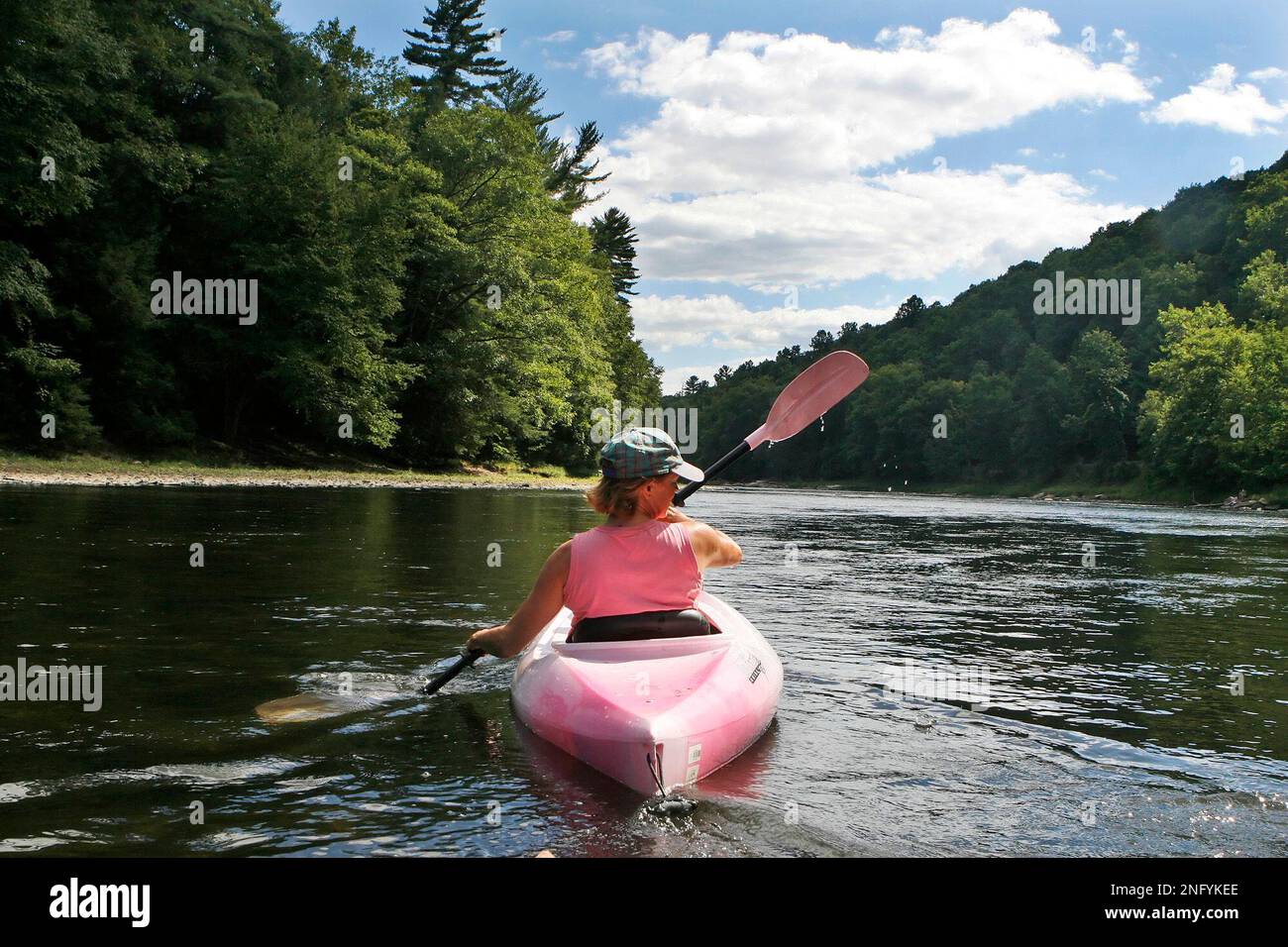 Dr. Judy Sved of Pittsburgh spends the day kayaking on the Clarion ...