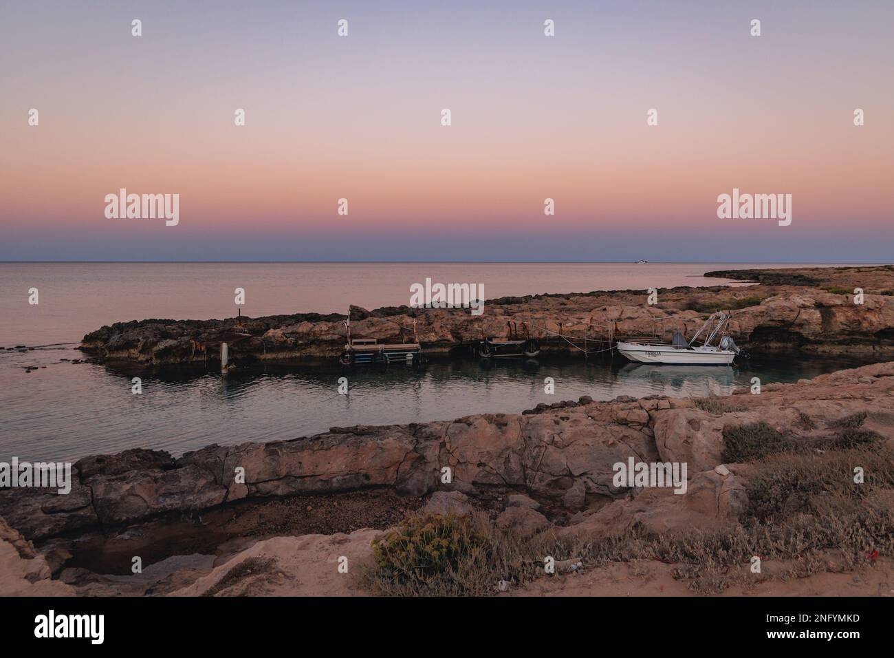 Protaras evening coast cyprus resort hi-res stock photography and ...