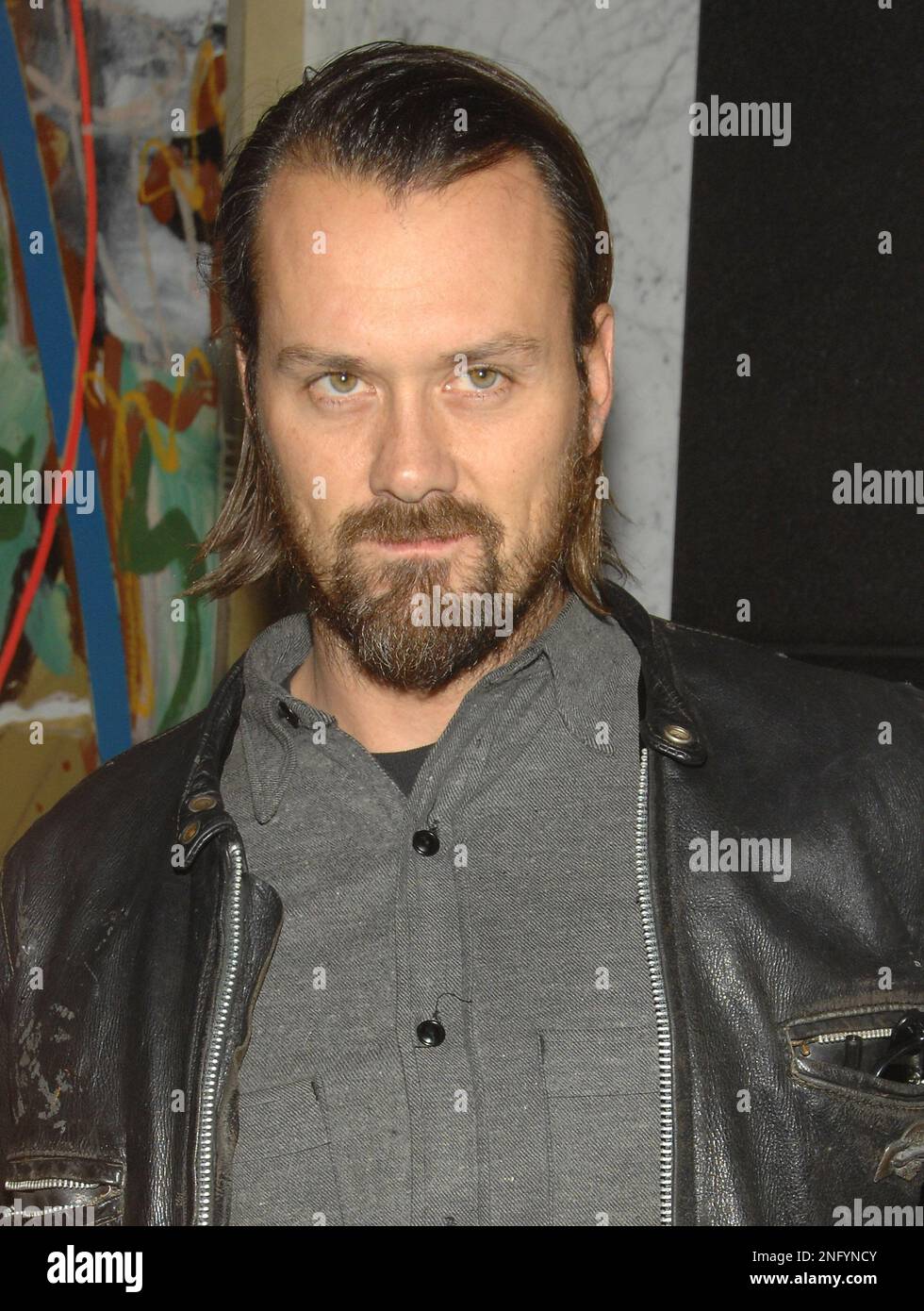 Clothing designer Rogan attends the celebrity designed Lunchbox auction ...