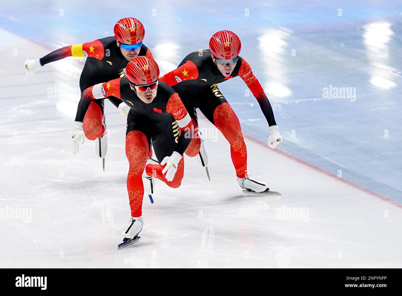 TOMASZOW MAZOWIECKI, POLAND - FEBRUARY 17: Zhongyan Ning of China ...