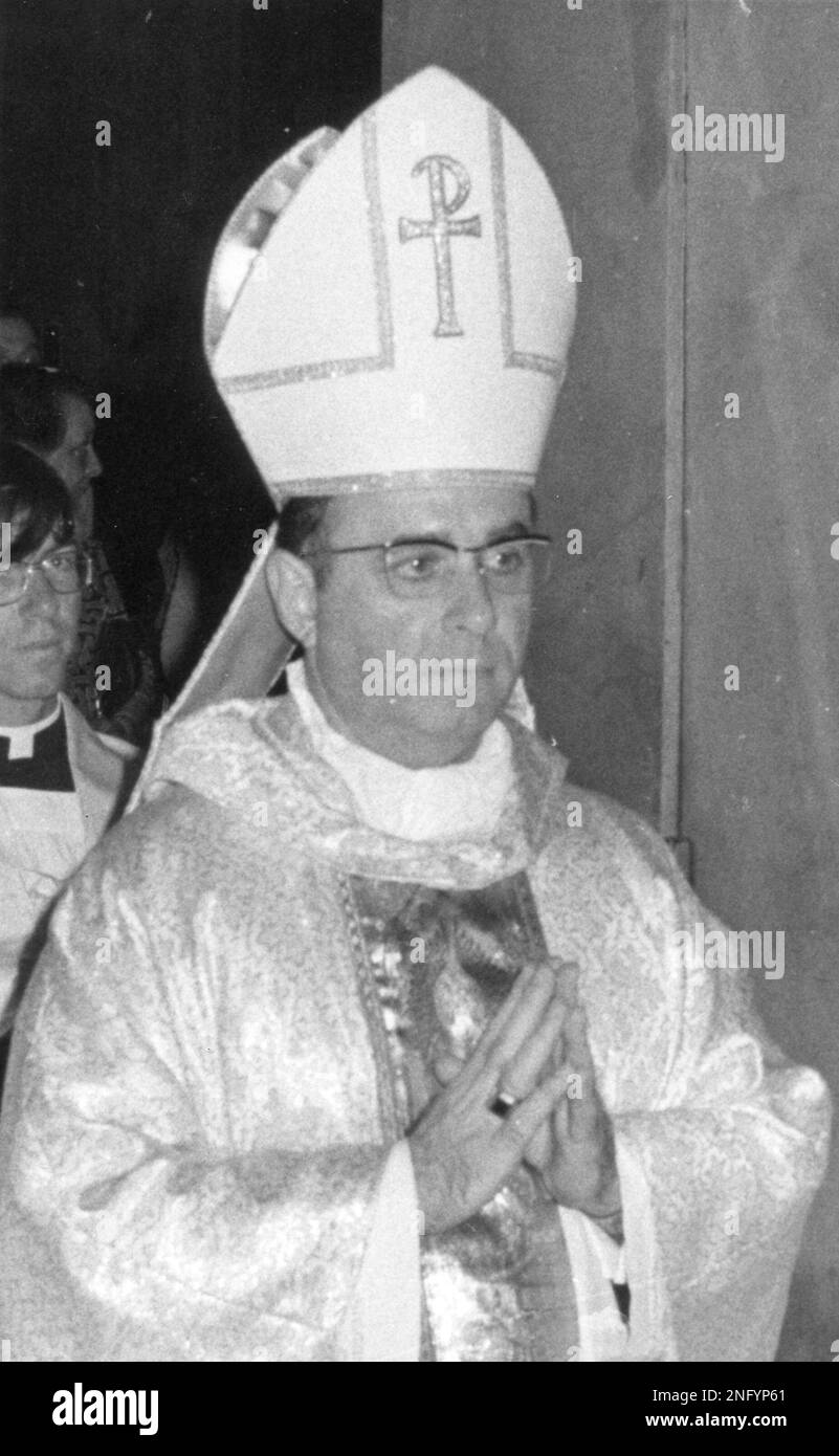 Archbishop Joseph L. Bernardin, of Chicago, is seen in 1980 during a ...