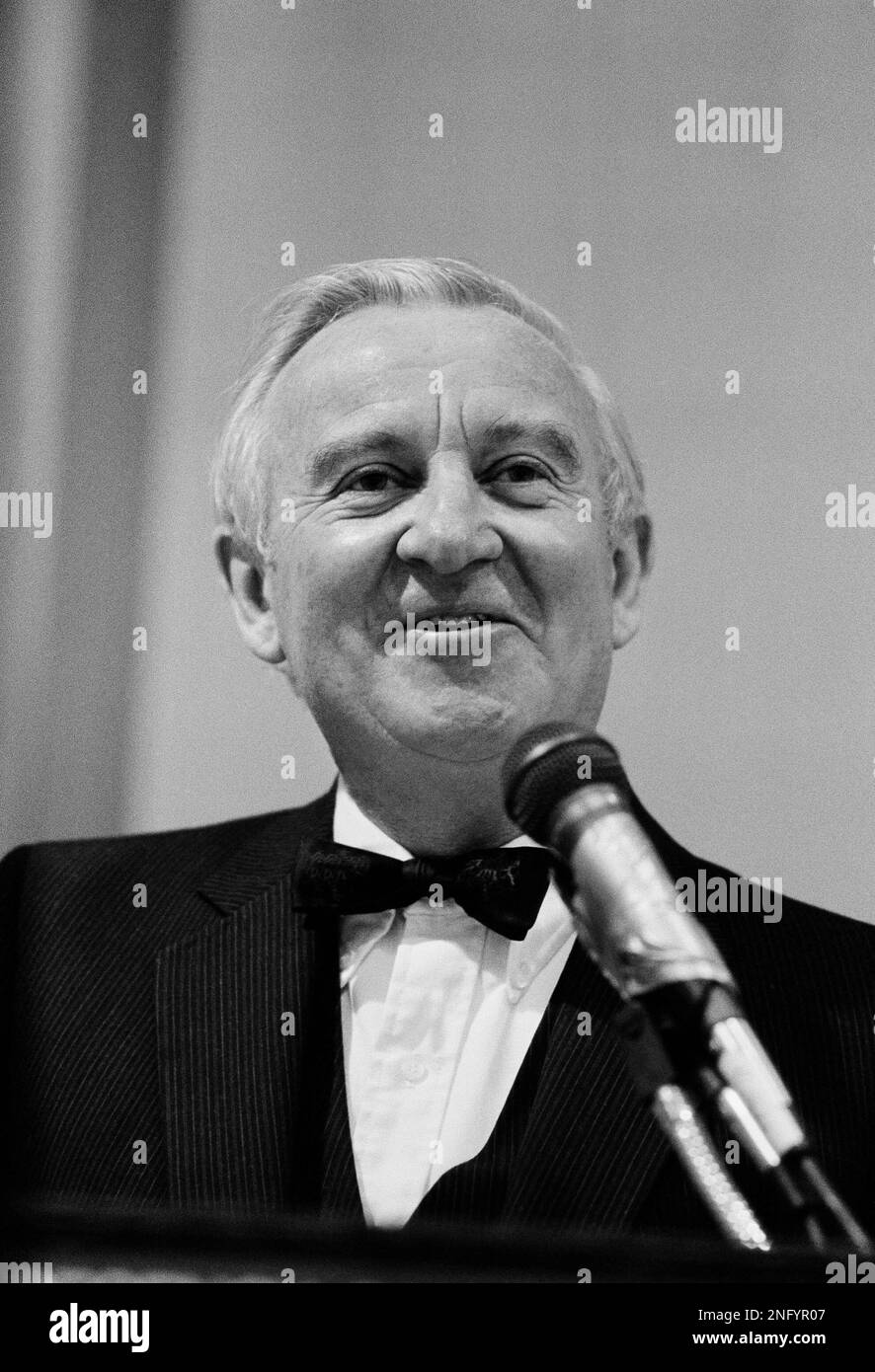 United States Supreme Court Justice John Paul Stevens as he spoke ...