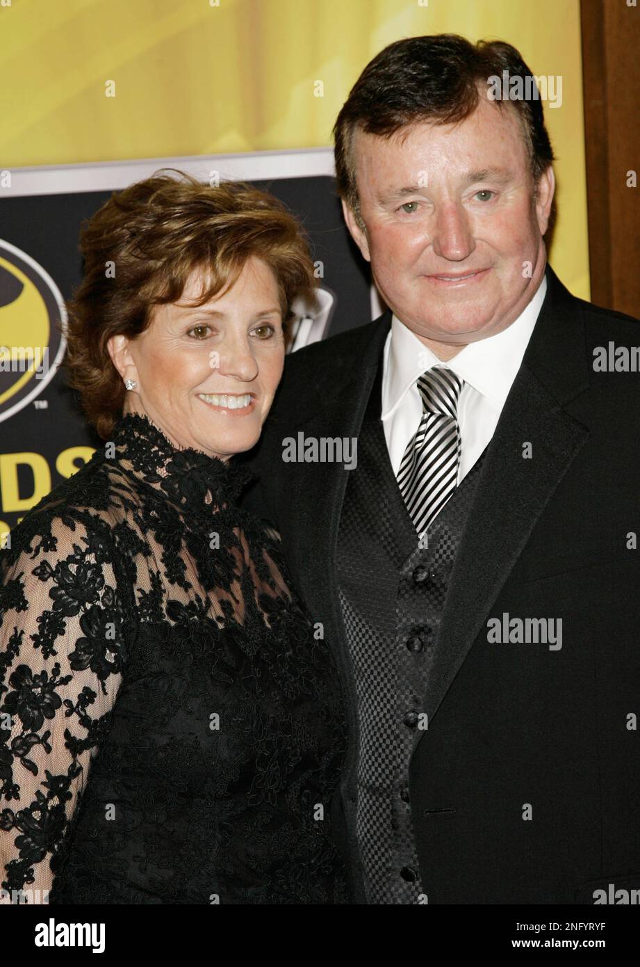 President and CEO of RCR Richard Childress and his wife Judy Childress ...