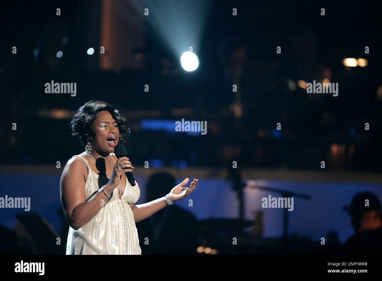 Jennifer Hudson performs during "Movies Rock: A Celebration of Music in ...
