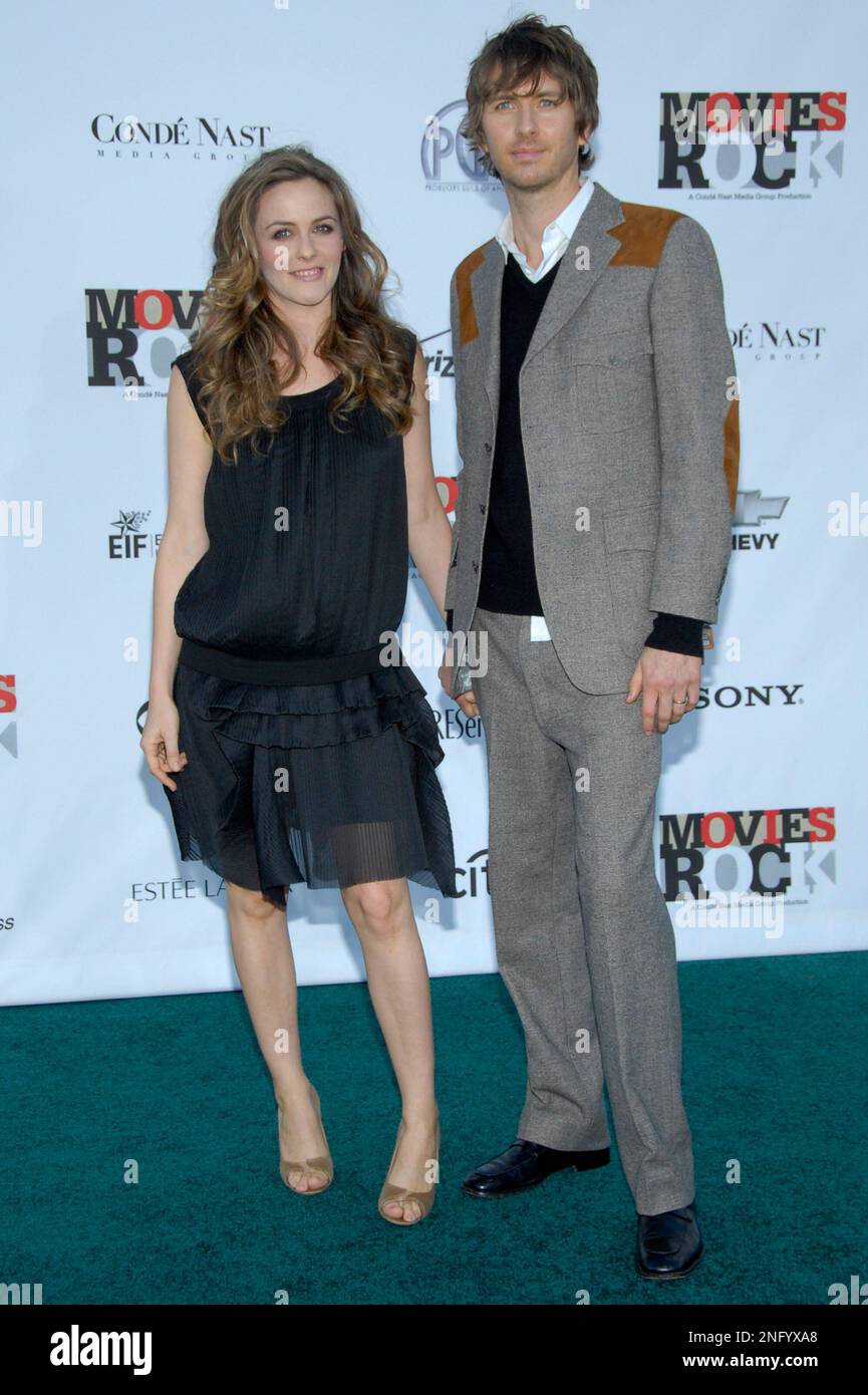Actress Alicia Silverstone, left, and husband, Christopher Jarecki ...