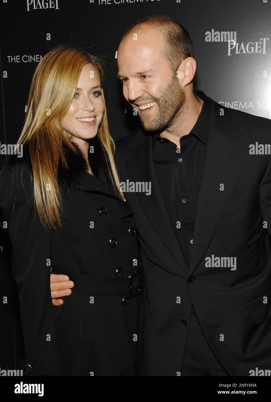 Actor Jason Statham and girlfriend Alex Zosman attends a special ...