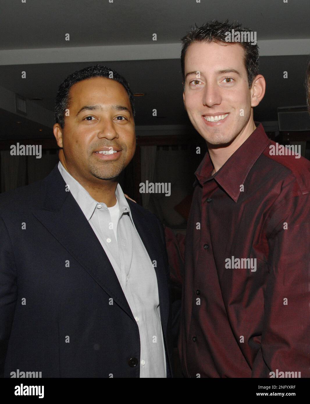 Max Siegel, President of Global Operations, Dale Earnhardt Inc., left ...