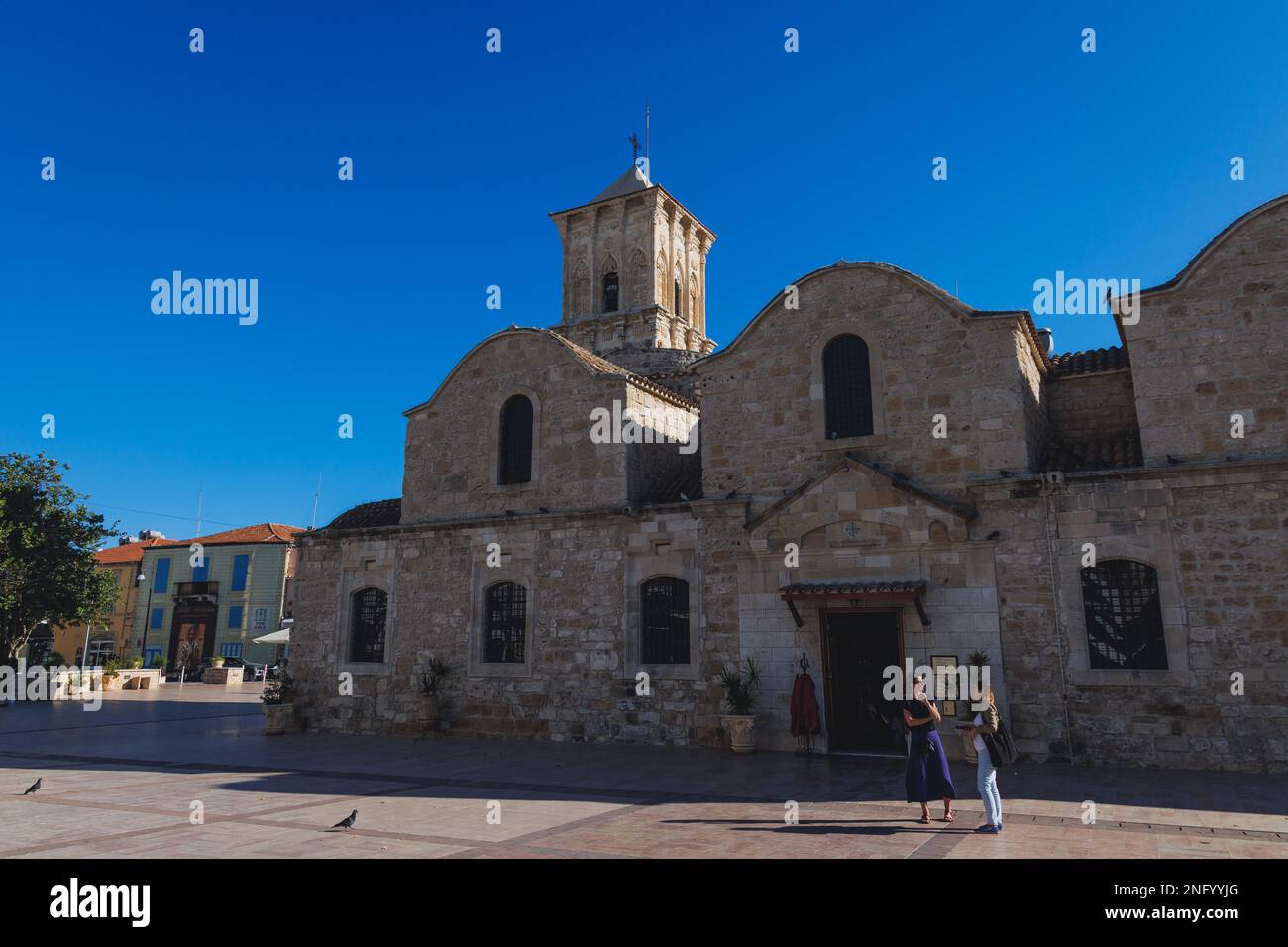 Church of Saint Lazarus on St Lazarus Square in Old Town of Larnaca ...