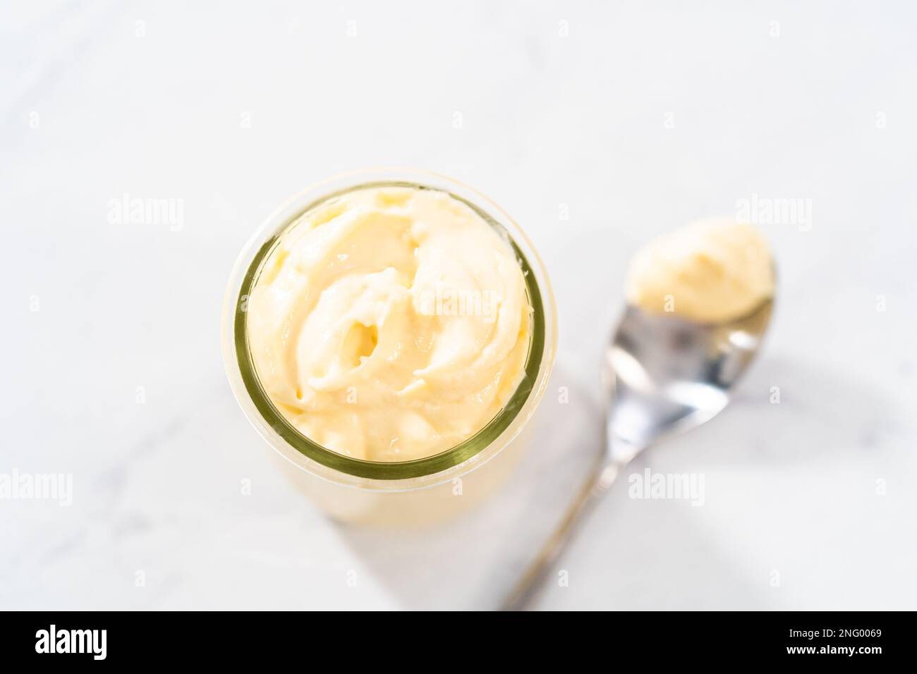 Cream Cheese Filling Stock Photo - Alamy