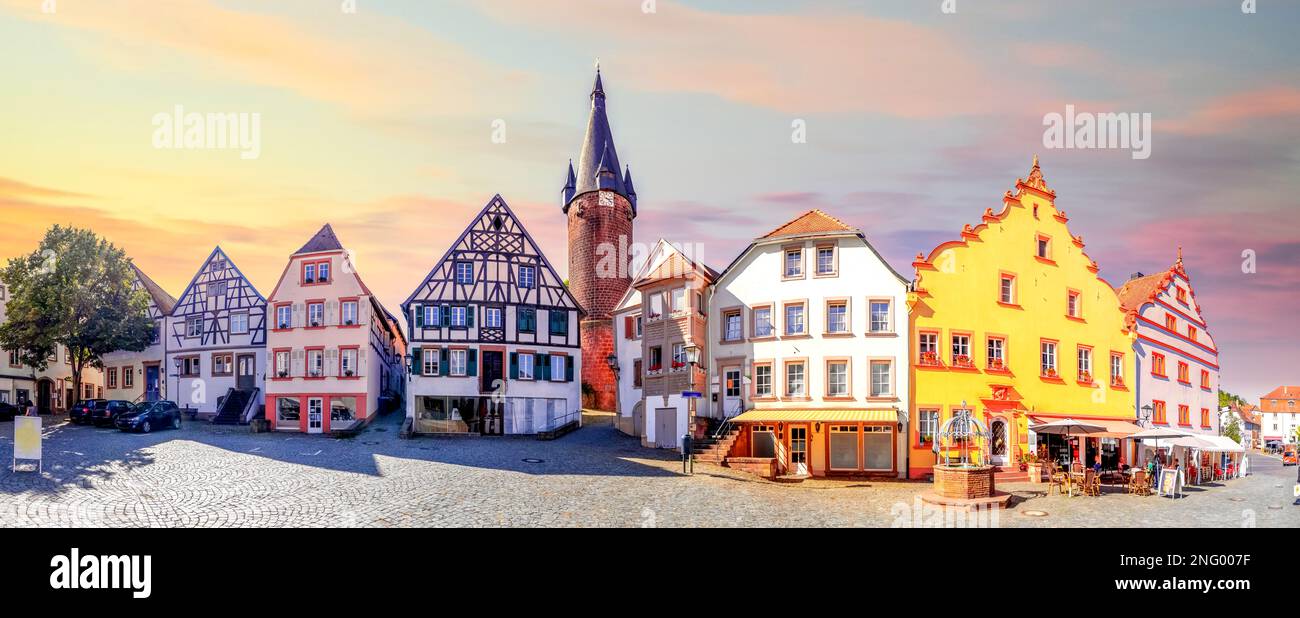 Old city of Ottweiler, Germany Stock Photo - Alamy