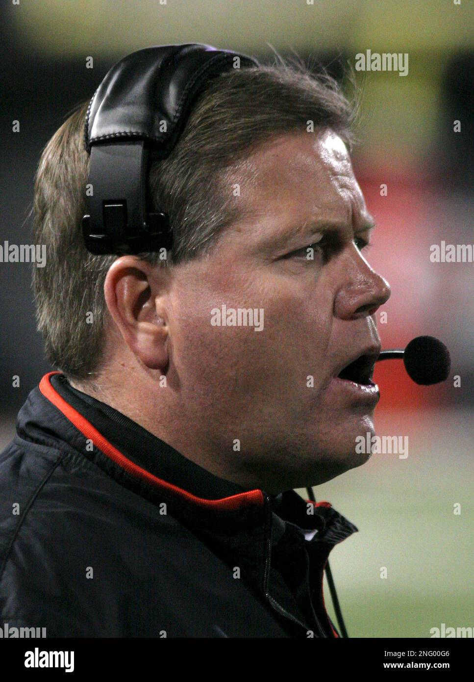 Cincinnati head coach Brian Kelly during a college football game ...