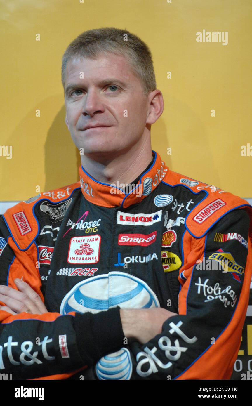 NASCAR Nextel Cup driver Ward Burton takes part in a presentation at ...