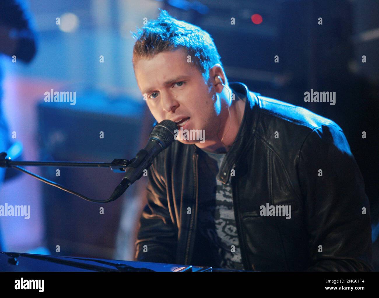 Singer/songwriter Ryan Tedder of OneRepublic performs during an ...