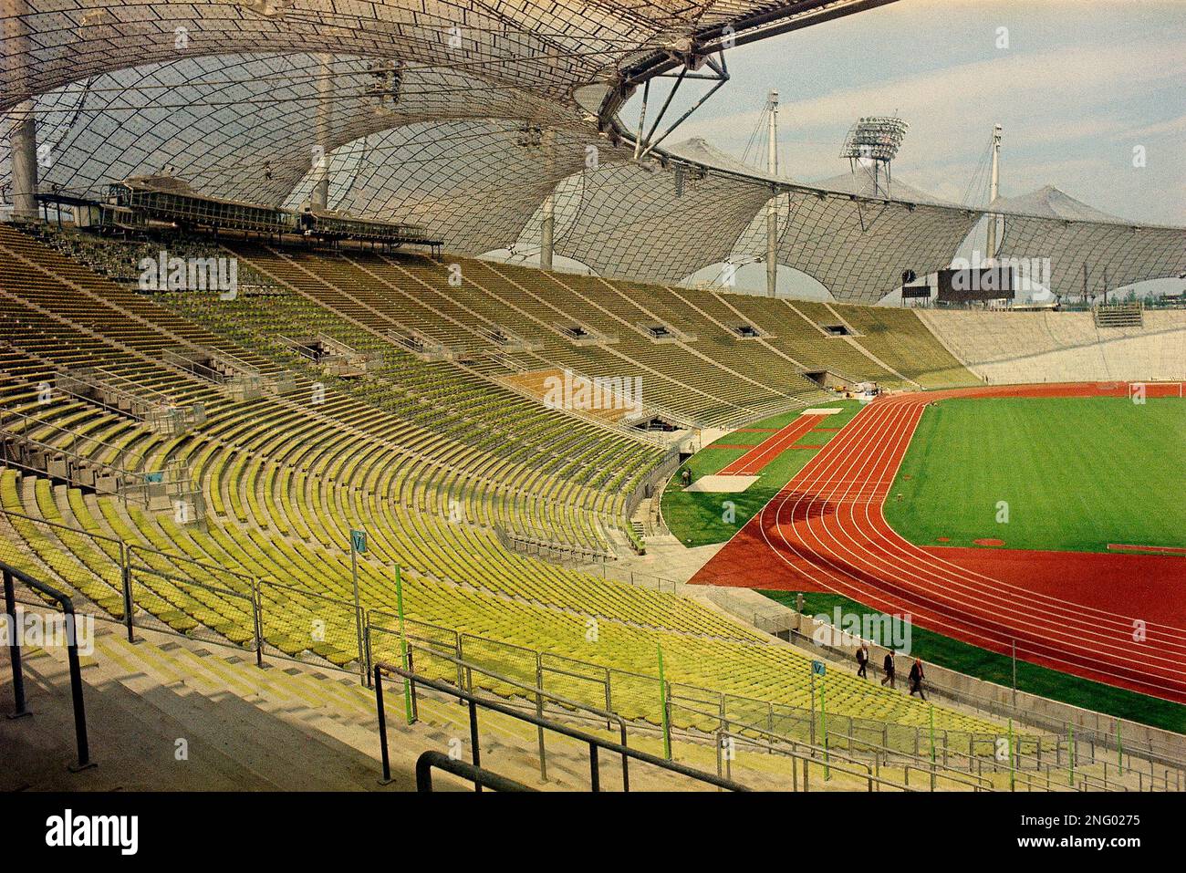 Seen here is the Olympic Stadium for the 1972 Olympic Games in Munich ...