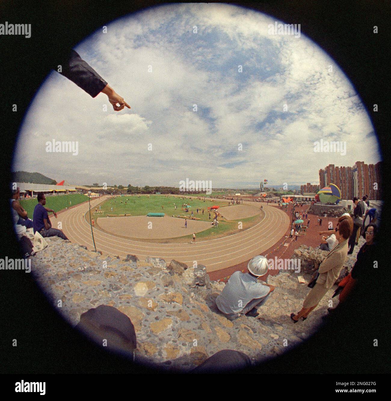 Pictured here is the Olympic Village for the 1968 Olympic Games in ...