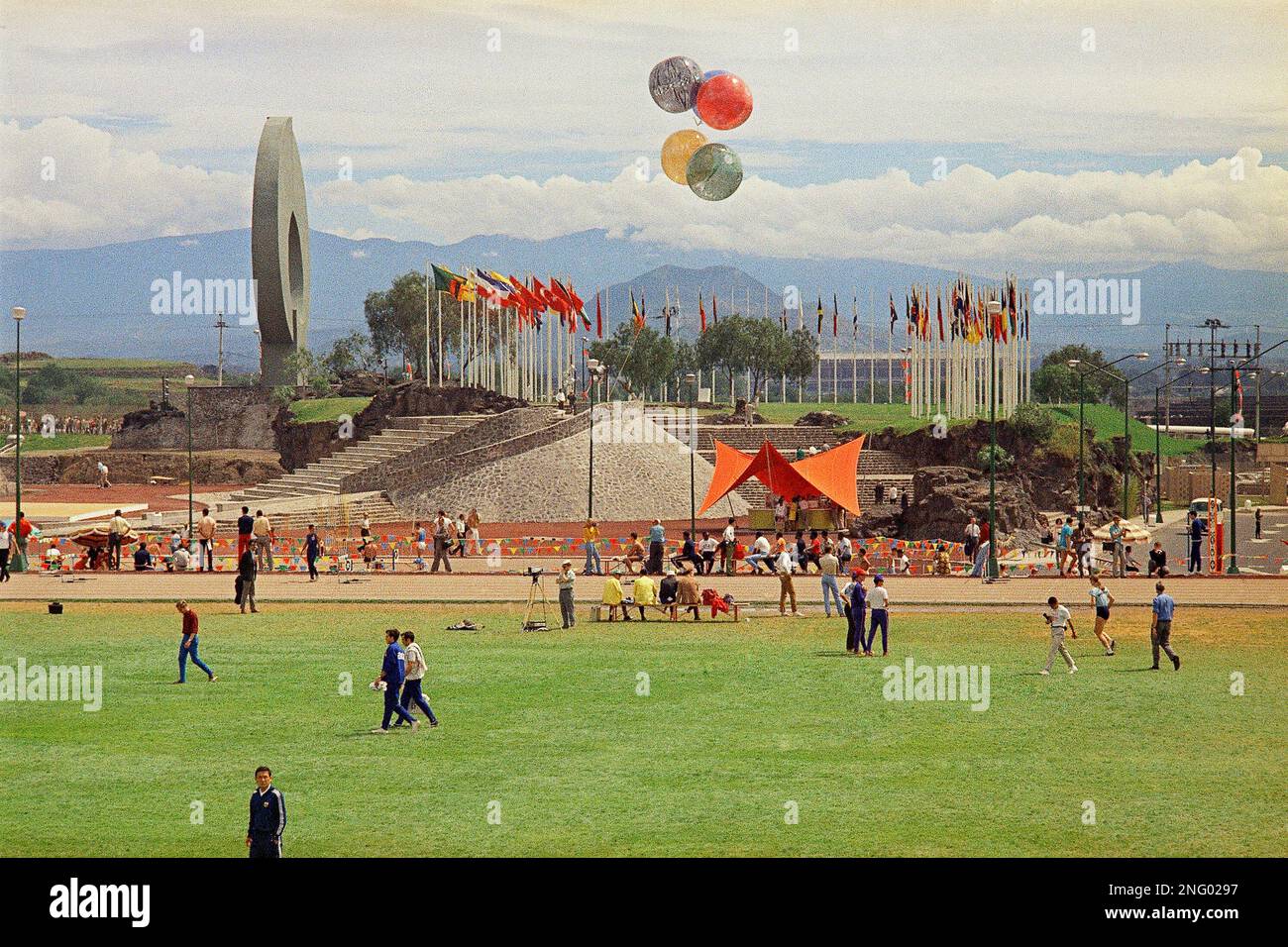 Pictured here is the Olympic Village for the 1968 Olympic Games in ...