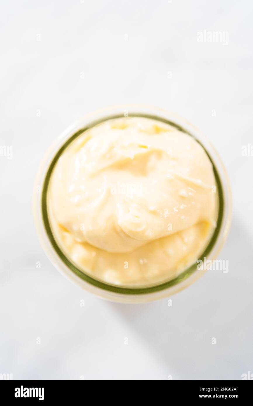 Cream Cheese Filling Stock Photo - Alamy