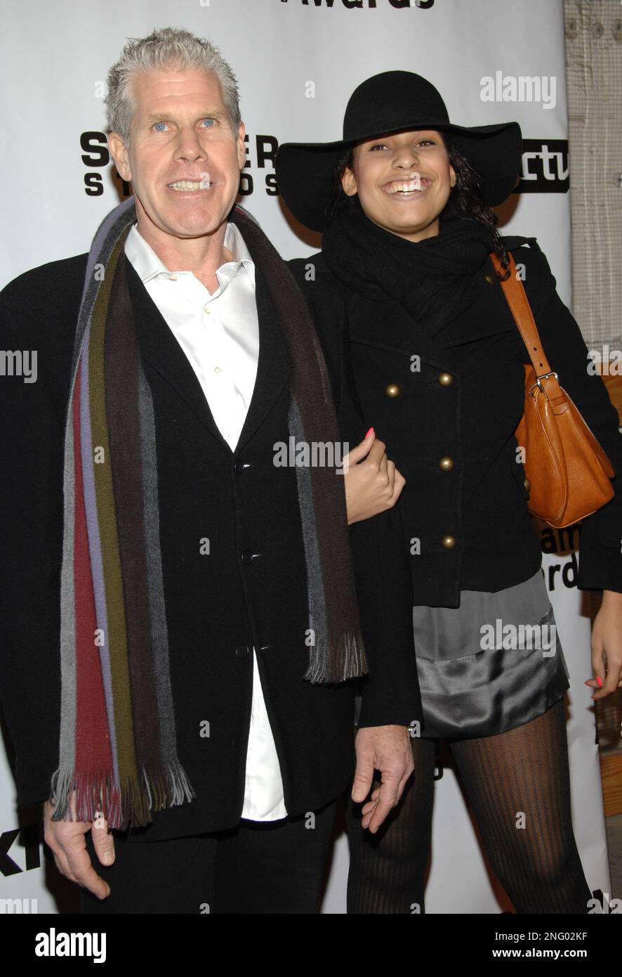 Actor Ron Perlman and his daughter Blake attend the 17th Annual Gotham ...