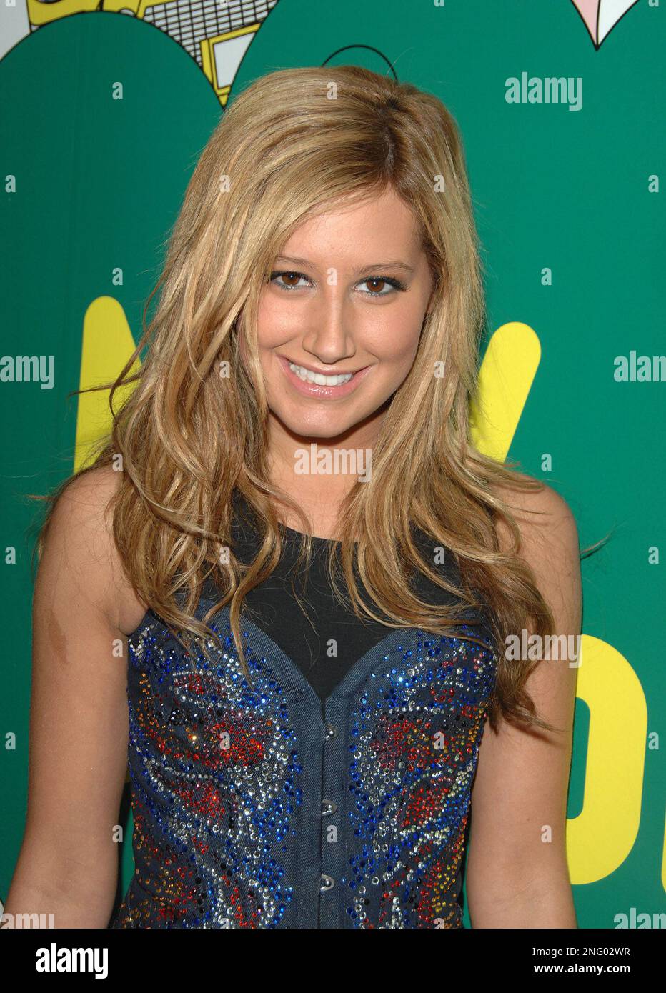 Singer Ashley Tisdale makes an appearance at MTV Studios in Times ...