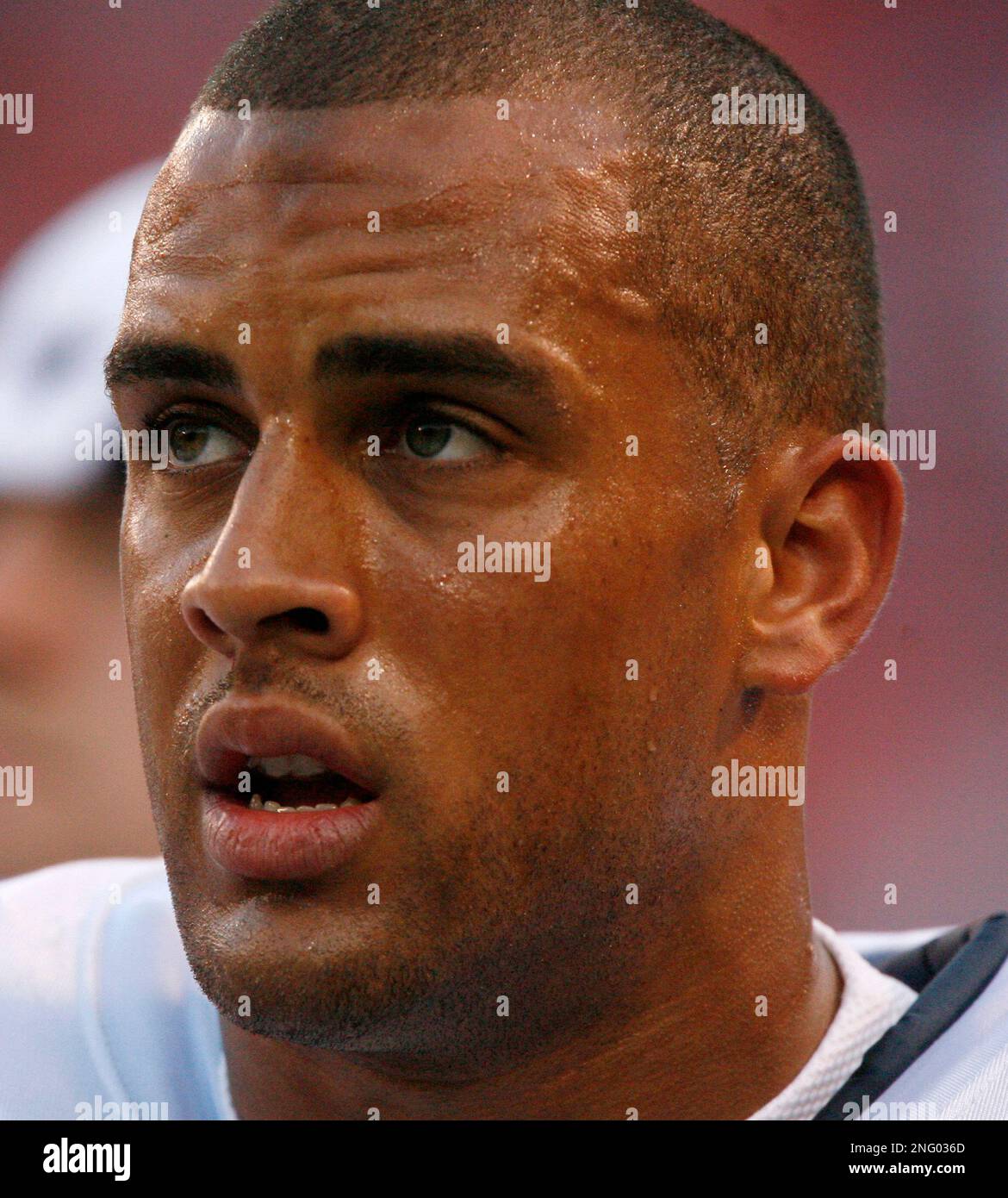 Dallas Cowboys tight end Tony Curtis is shown on the field before the ...