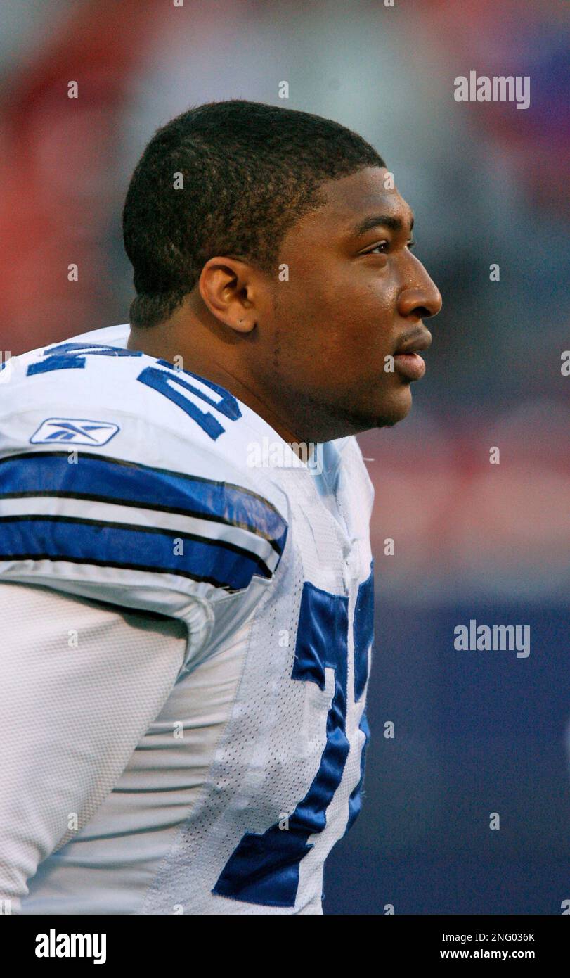 Dallas Cowboys defensive end Stephen Bowen is shown before the Cowboys ...