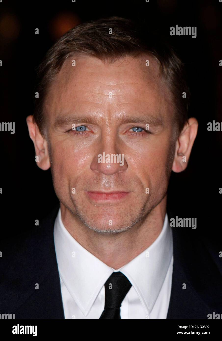 British actor Daniel Craig arrives for the world premiere of the film ...