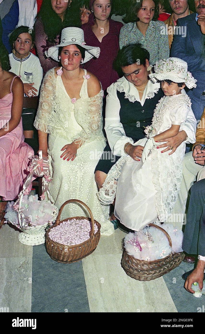 Pictured here is a Catholic mass baptism ceremony performed by Gypsies ...