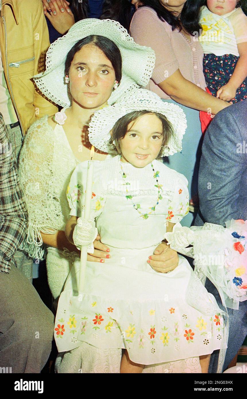 Pictured here is a Catholic mass baptism ceremony performed by Gypsies ...