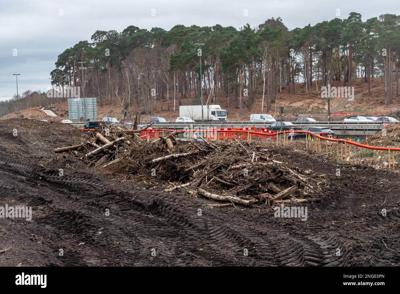 February 2023. M25 junction 10/A3 Wisley Interchange improvements are ...