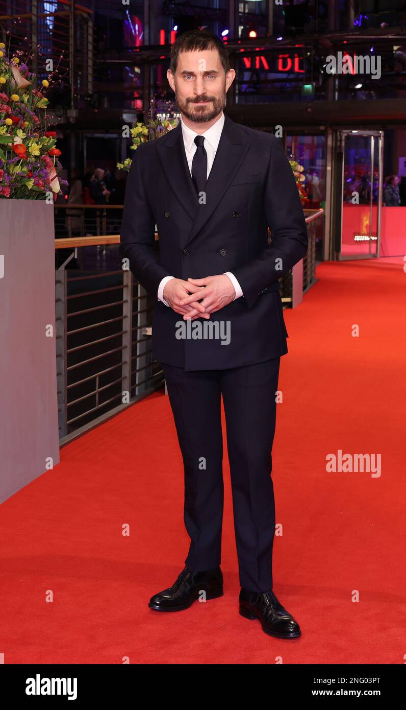 Berlin, Germany. 17th Feb, 2023. Clemens Schick, actor, on the red ...