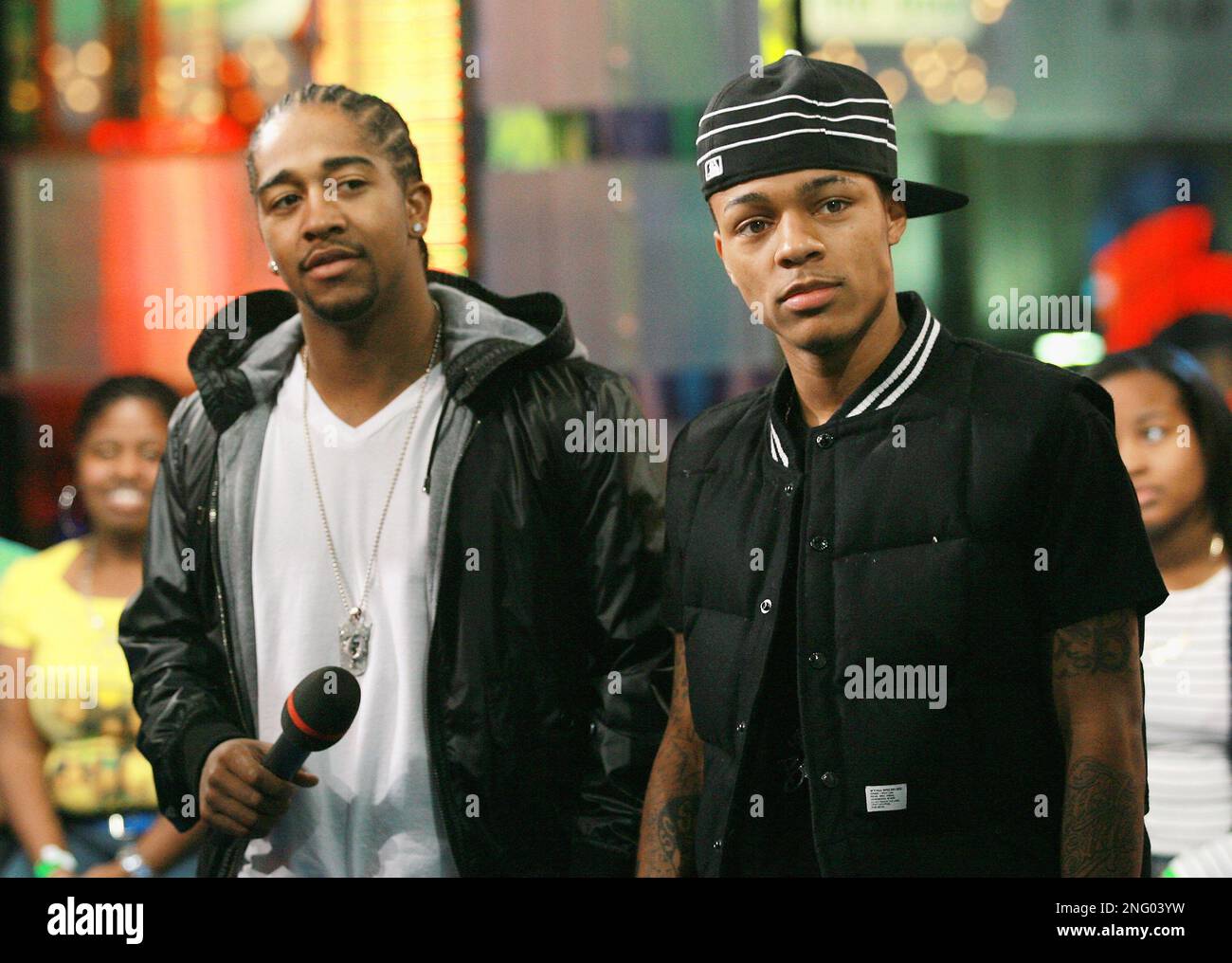 Rappers Omarion, left, and Bow Wow make an appearance on MTV's Total ...