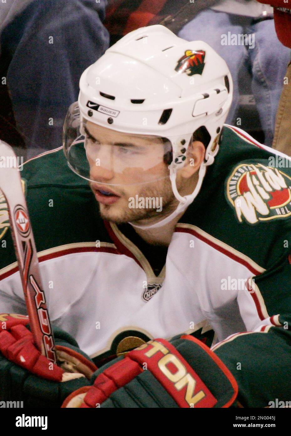 Minnesota Wild's Brent Burns in a NHL hockey game Friday, Nov. 23, 2007 ...