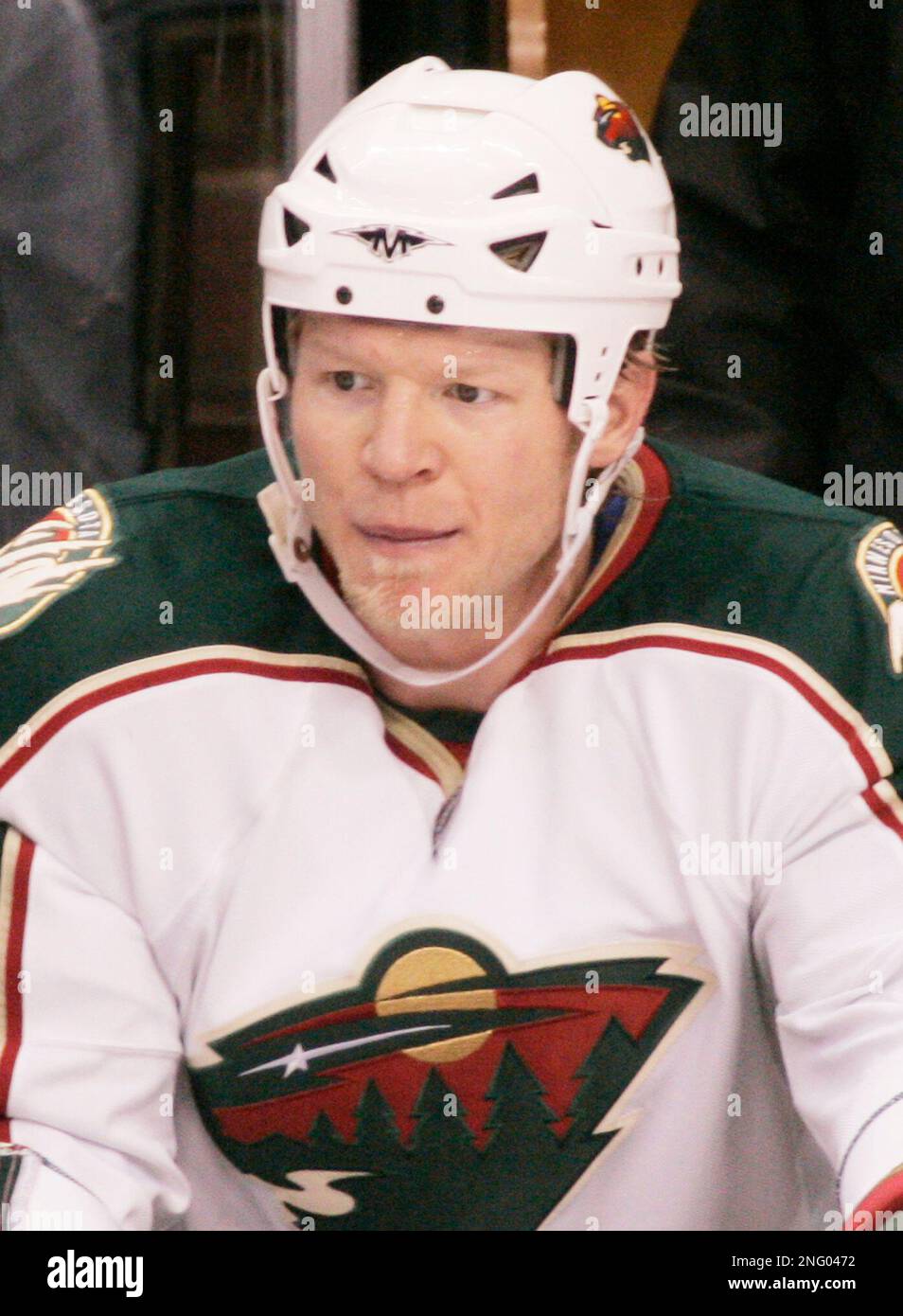 Minnesota Wild's Mark Parrish in a NHL hockey game Friday, Nov.23, 2007 ...
