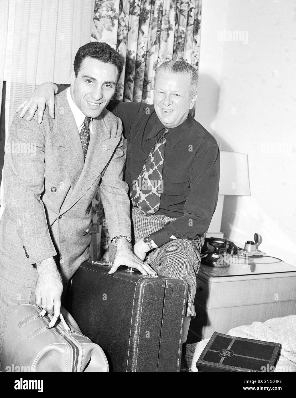 Charles Trippi, left, and Charles Bidwell, owner of the Chicago ...