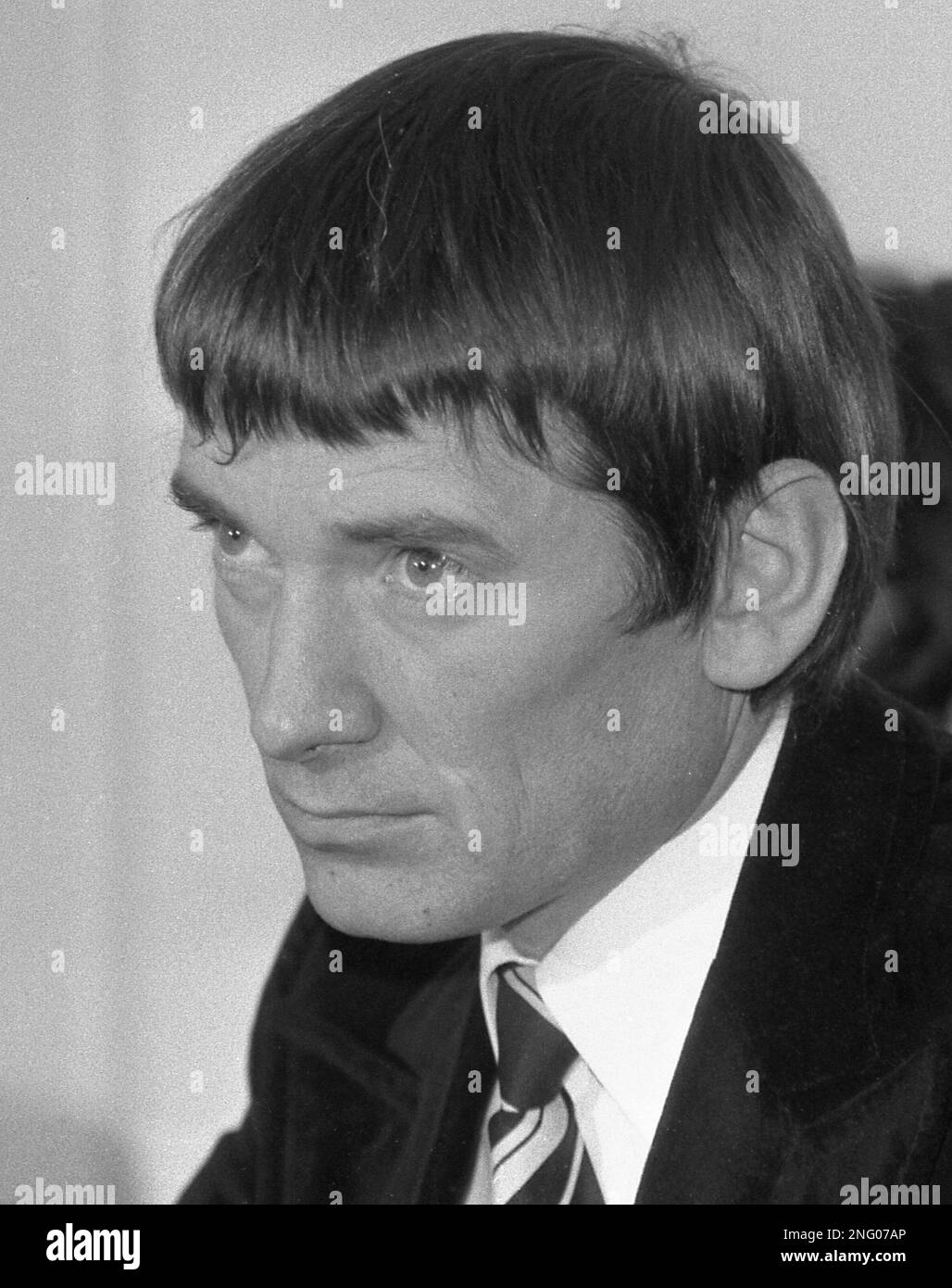 West German lawyer Otto Schily, of accused RAF - Rote Armee Fraktion ...