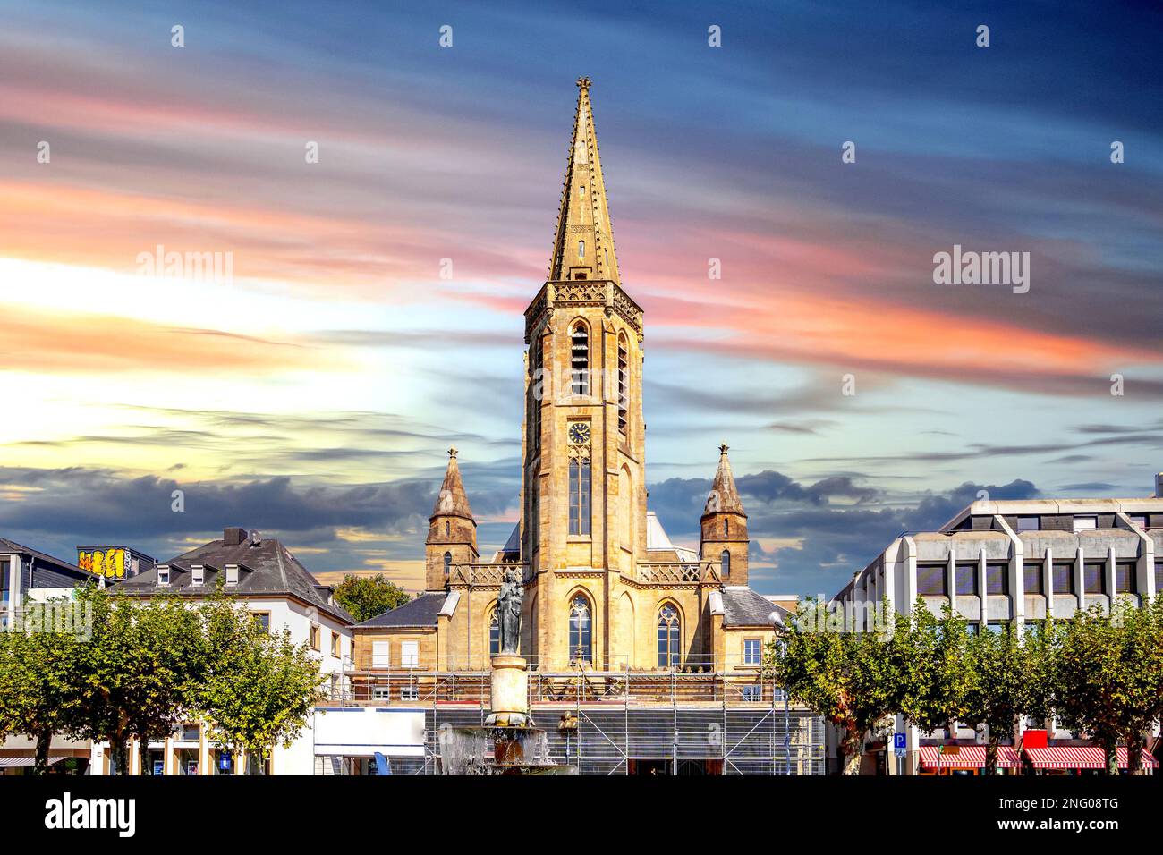 Old city of Saarlouis, Germany Stock Photo - Alamy