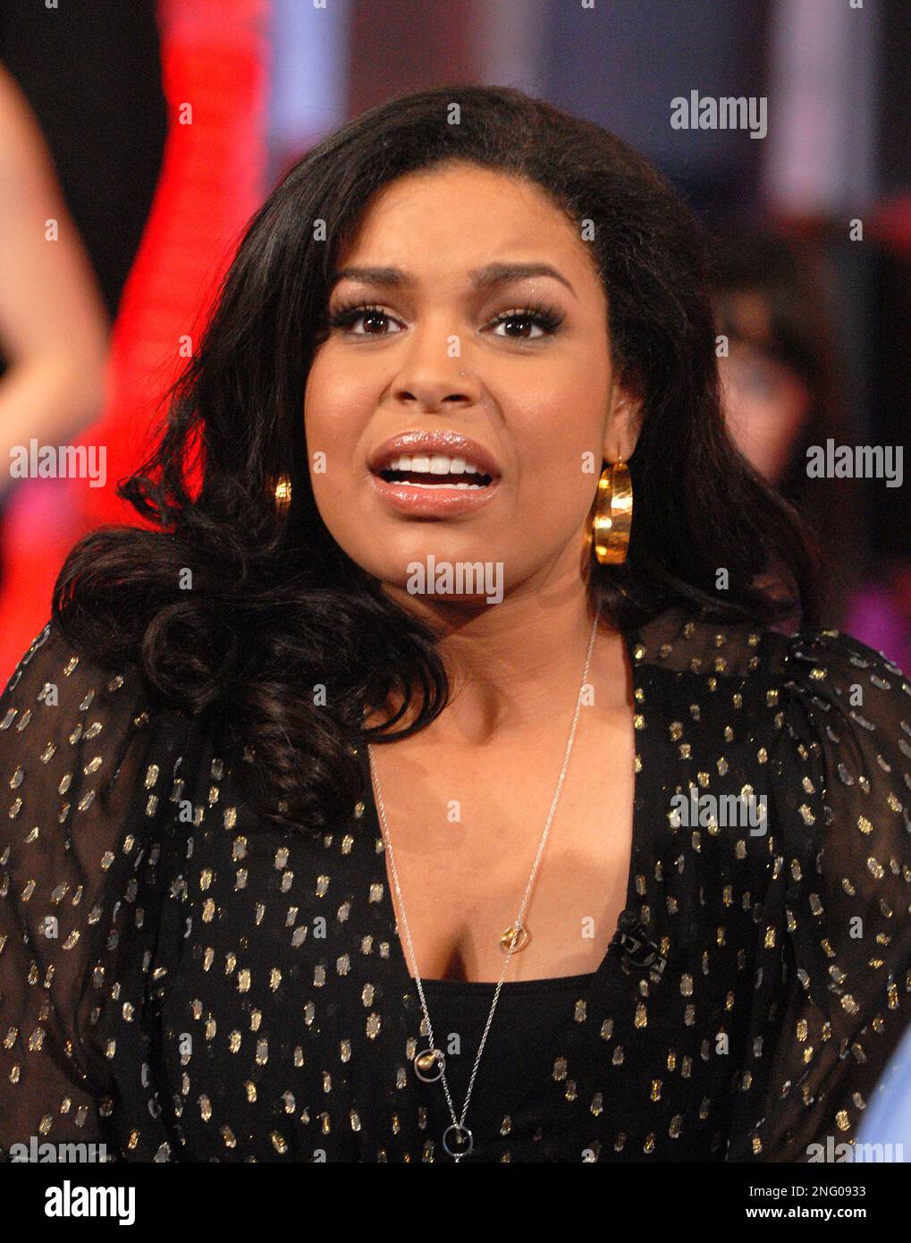 American Idol winner Jordin Sparks makes an appearance at MTV's Studios ...